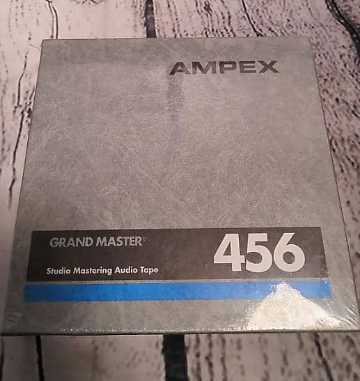 Ampex Grand Master 456 1/4" 7" Reel 70s | Reverb
