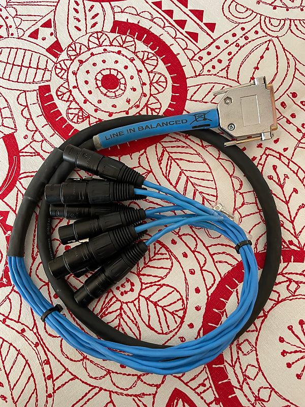 Avid Avid Digisnake, 4 ft, db25 to XLRf input | Reverb