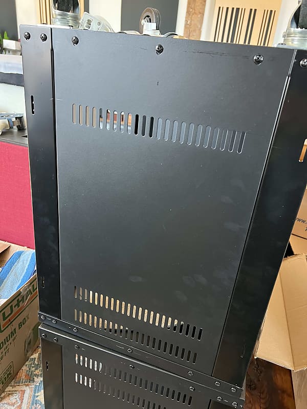 Metal 19'' Studio Rack 12RU with Wheels // Mint | Reverb