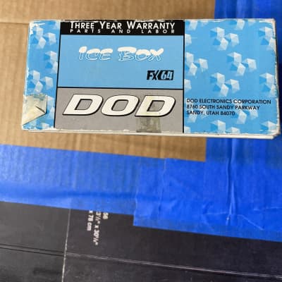 DOD FX-64 Ice Box Chorus 1990s - Blue | Reverb