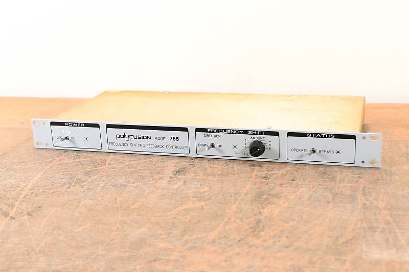Polyfusion Model 755 Frequency Shifting Feedback Controller | Reverb