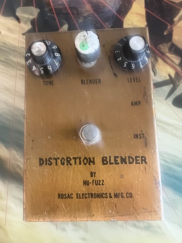 Rosac (Ed Sanner) Distortion Blender by Nu-Fuzz | Reverb
