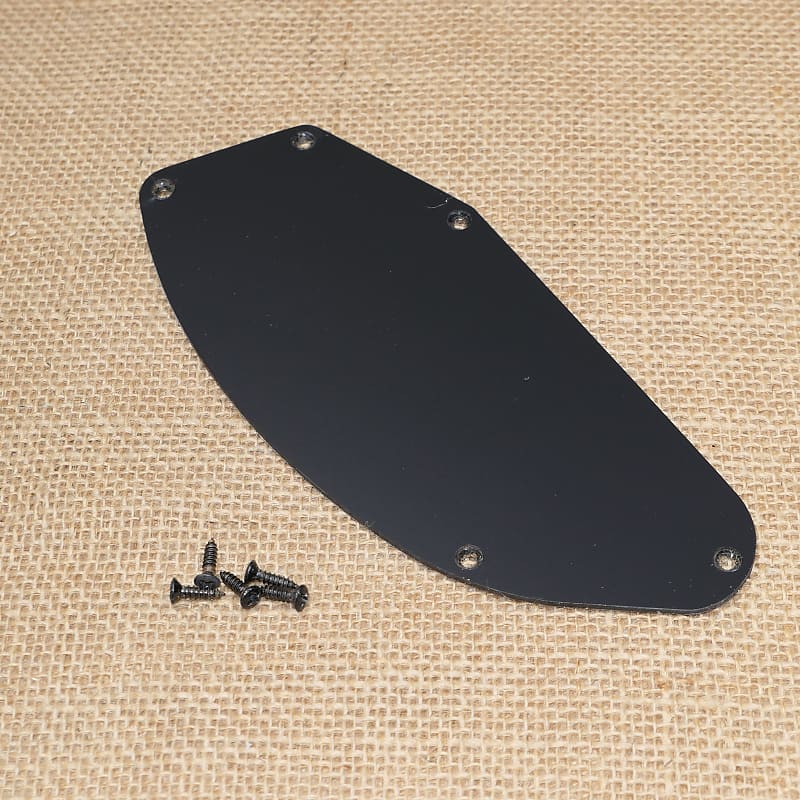 Control Cavity Plate Black, 2019 Schecter CR-6 - Same Day | Reverb
