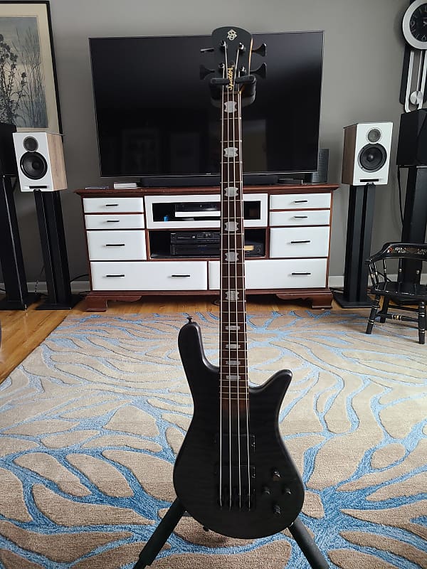 USA Spector Bass NS4 H2 FM 2008 - black | Reverb