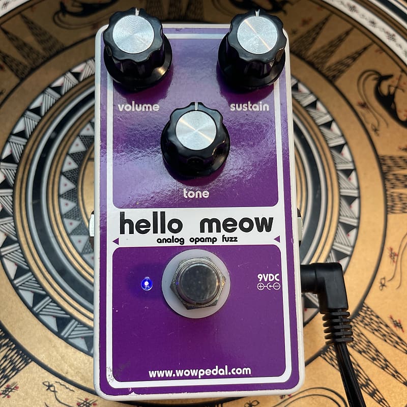Wow Pedals - Hello Meow ( opamp, analog fuzz) | Reverb