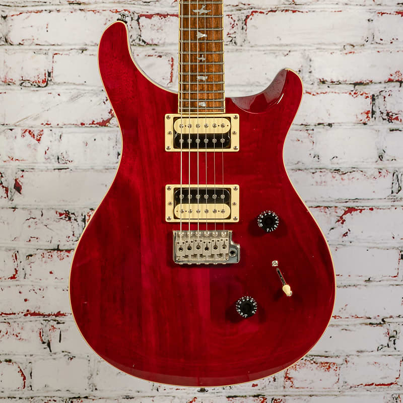 PRS - SE Standard - Solid Body Electric Guitar, Wine Red - | Reverb