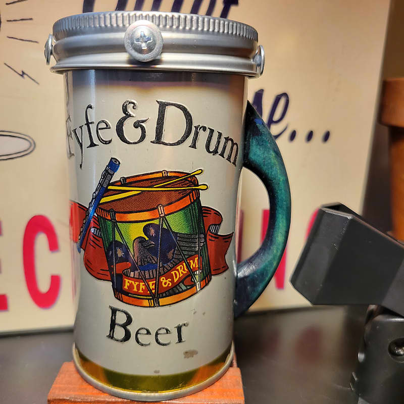 Lo Fi Beer Can Microphone - Fyfe and Drum Beer | Reverb