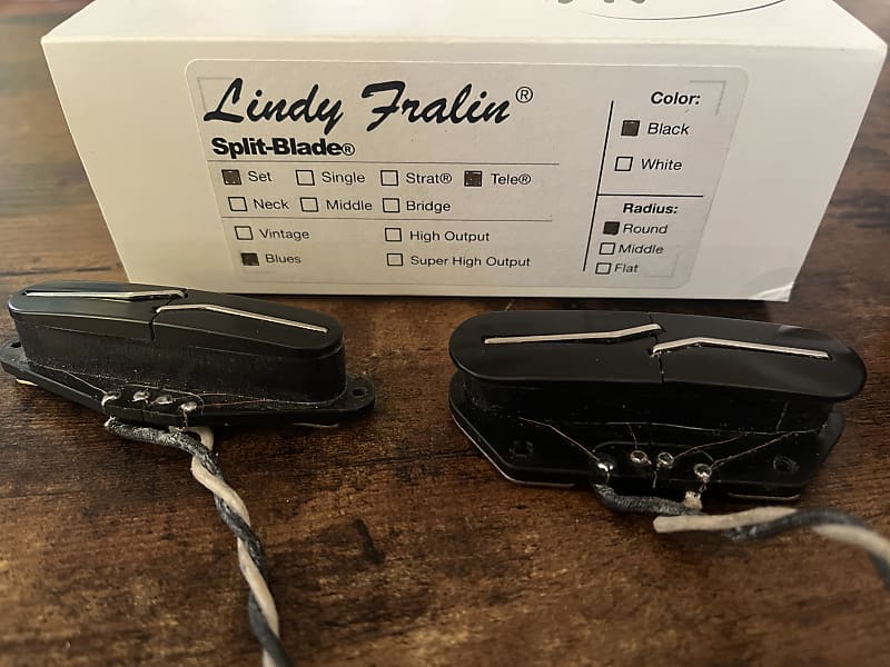 Lindy Fralin Hum-Canceling Split-Blade Blues Telecaster | Reverb