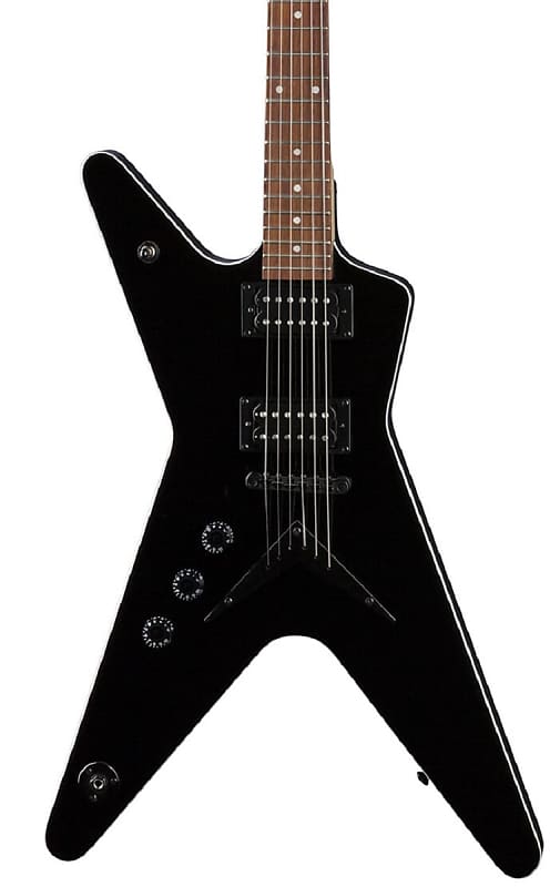 Dean MLX Left-Handed Electric Guitar.Classic Black | Reverb