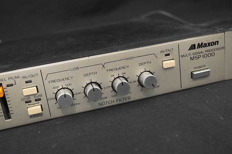 Maxon MSP-1000 Multi Signal Processer | Reverb