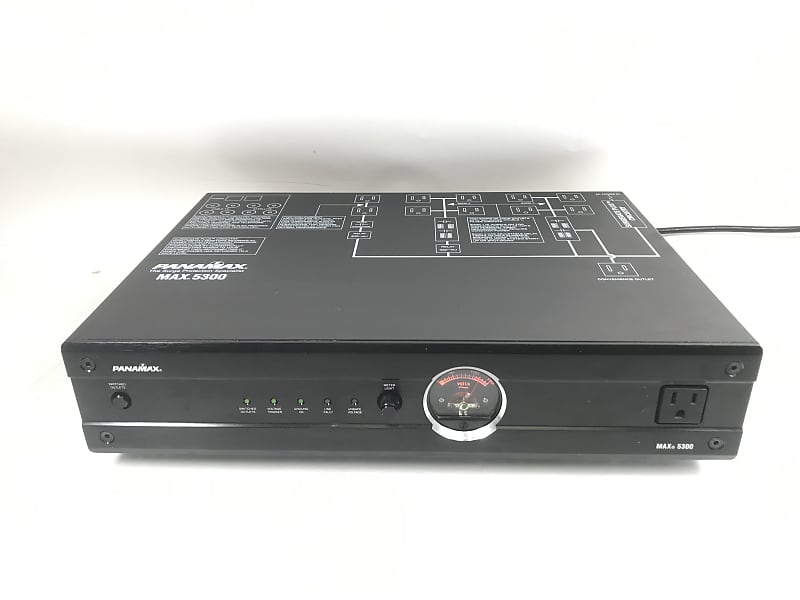PANAMAX MAX 5300 10-Outlet 15A Home Theater Power Conditioner | Reverb