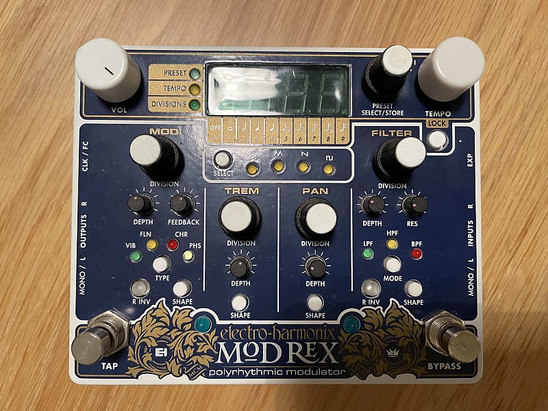 Electro-Harmonix Mod Rex Polyrhythmic Modulator 2018 - | Reverb UK