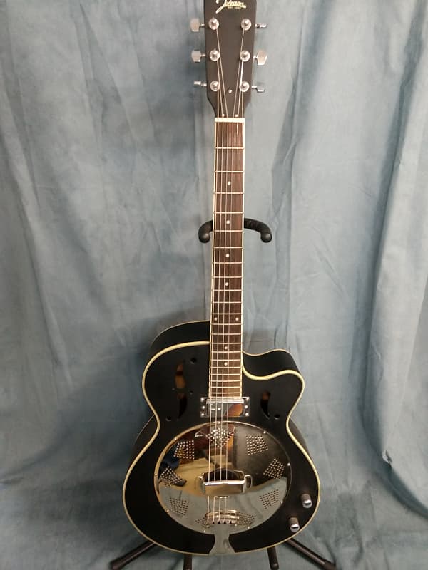 Johnson JR 520 Swamp Stomper Used Black/Silver Tone | Reverb