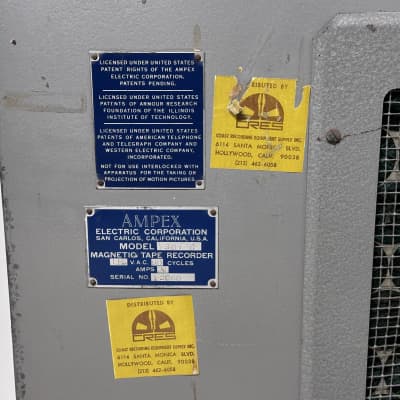 Vintage Ampex Model 300 Tube Tape Recorder Bathtub | Reverb