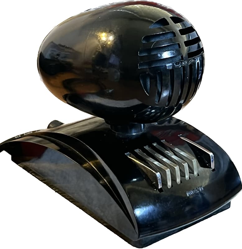 Rare 1930's DUCATI Desktop Dynamic Desktop Microphone, works | Reverb