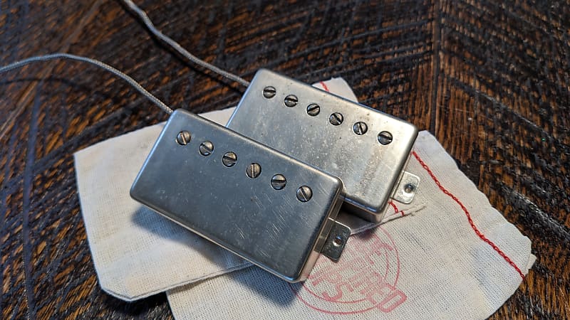 Vintage Inspired Pickups Lovers - aged nickel | Reverb