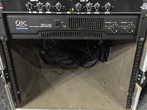 QSC RMX-2450 Professional Power Amplifier - Stereo Amp | Reverb