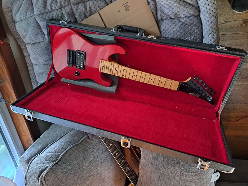 Mini Max Mini Jackson / Charvel 80s Red Needs New Nut | Reverb