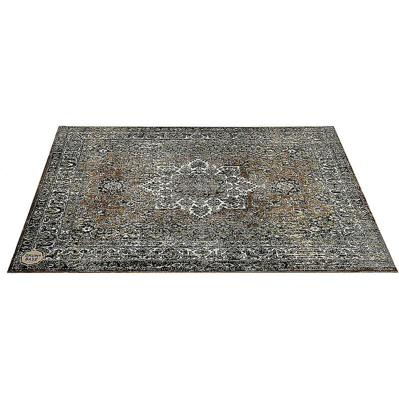 DRUMnBASE Vintage Persian Style Stage Rug Regular Green 6 x | Reverb