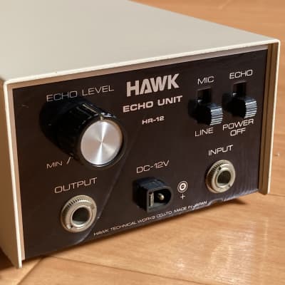 1970s Japanese Hawk HR-12 Spring Reverb Unit MIJ ☆ Serviced | Reverb