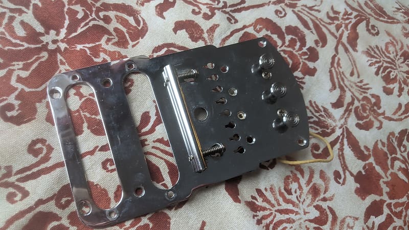 Fender Stringmaster 1955 bridge control plate switches | Reverb UK