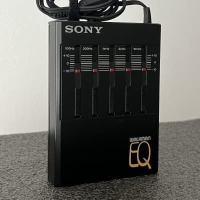 Sony SEQ-50 Walkman EQ Stereo Graphic Equalizer Black | Reverb