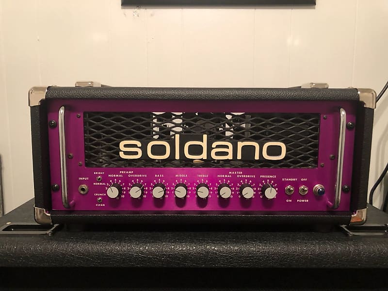 Soldano slo rack head 1988 serial #88082 | Reverb