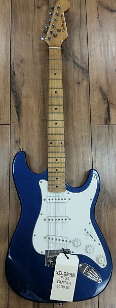 Stedman Pro Electric Guitar Blue | Reverb