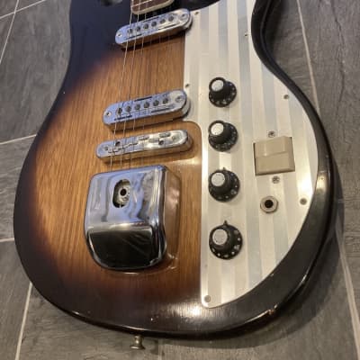 Teisco Del Rey ET-220 1964 Tobacco Sunburst | Reverb