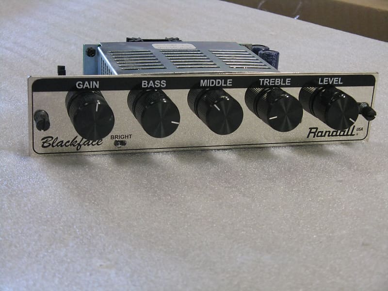 Randall MTS Blackface Pre-amp Module 2000's Egnater | Reverb