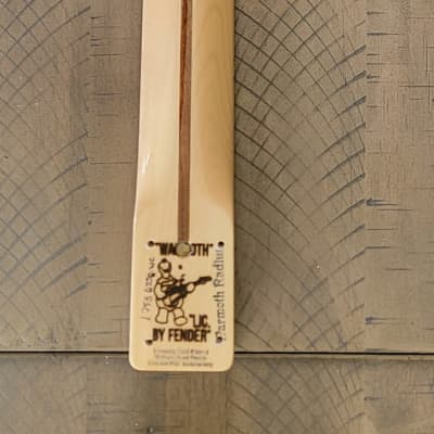 Warmoth 1-3/4" wide 1.75” fat boat neck boatneck Custom Tele | Reverb