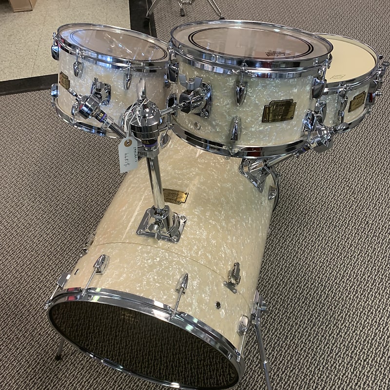 Yamaha Al Foster HipGig Senior 4pc Nesting Drum Set - White | Reverb