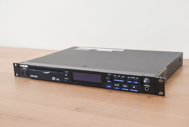 TASCAM CD-01U Single Rack CD Player (church owned) CG00KNF | Reverb