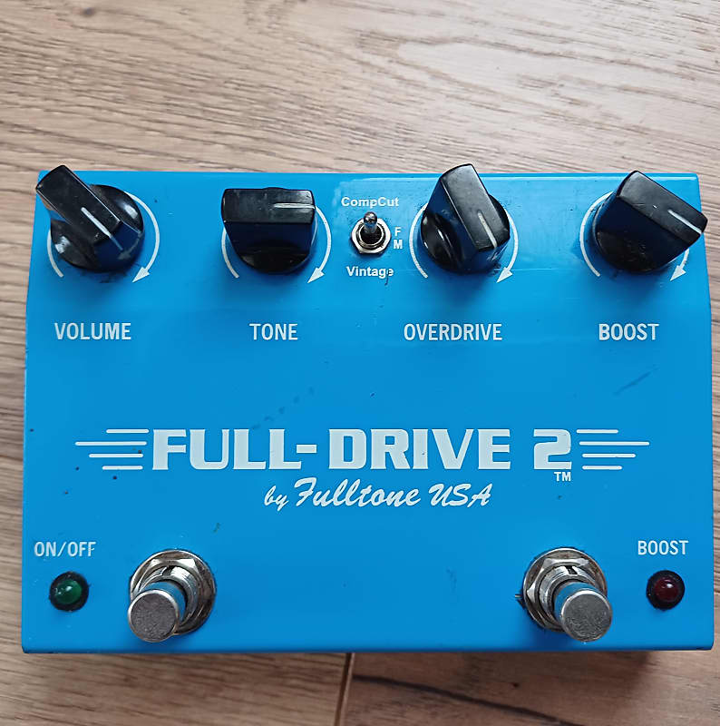 Fulltone Full Drive 2 (Non-MOSFET) 2000s - Blue | Reverb
