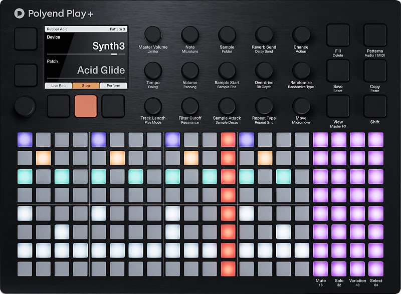 Polyend Play+ Standalone Synthesizer Sampler and MIDI | Reverb