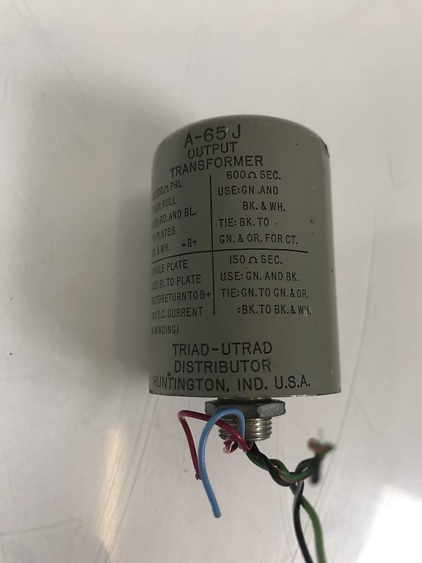 One Triad Utrad A-65 J Output Transformer | Reverb Australia