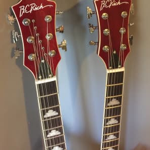 BC Rich 6/12 string double neck guitar | Reverb