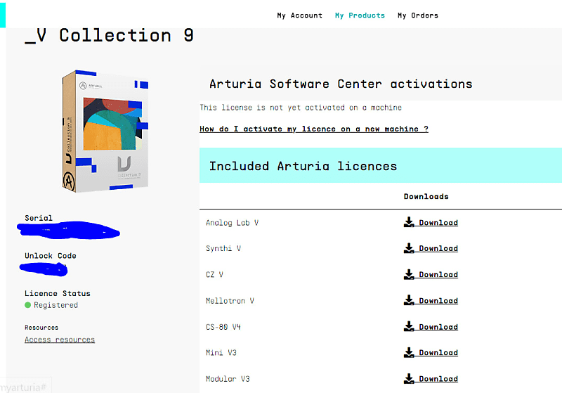 Arturia V Collection 9 - Digital 2021 | Reverb UK
