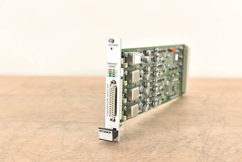 Studer HD Mic/Line In Card For Vista, OnAir, and Route 6000 | Reverb