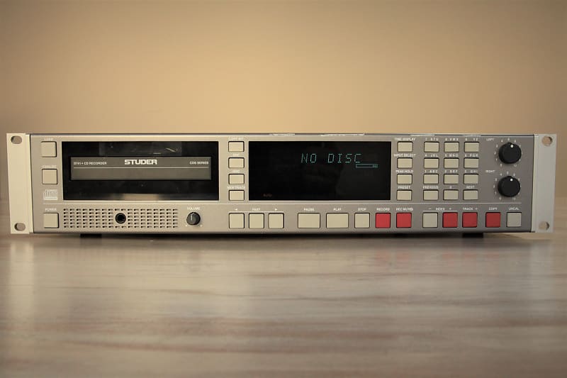 Studer D741 - Professional CD Player / Recorder | Reverb