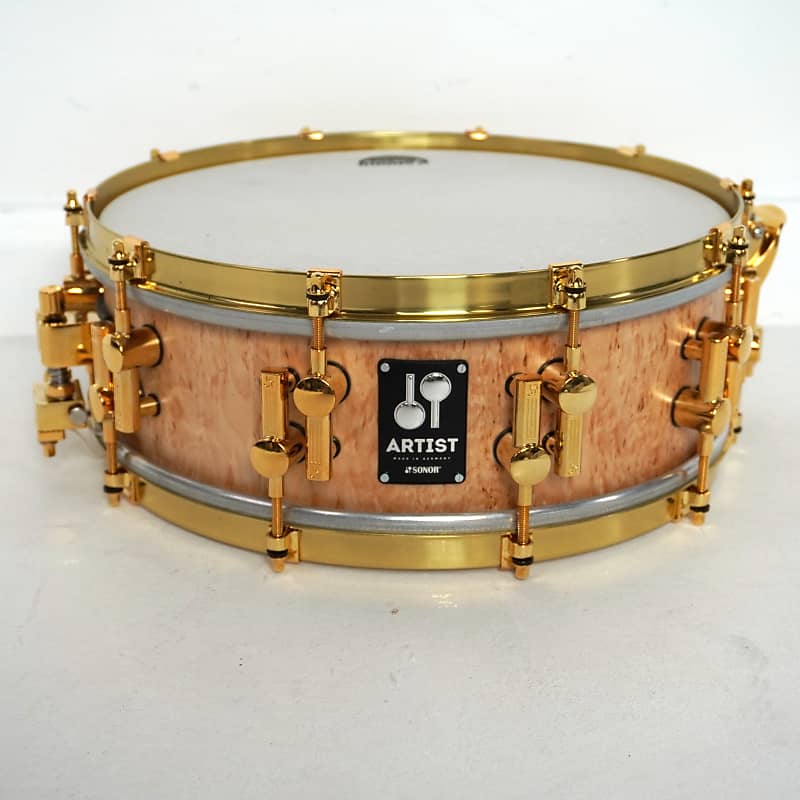 Sonor 14” x 5.5” Artist Series Vintage Maple Snare Drum in | Reverb UK