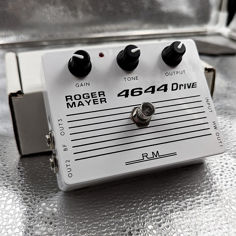 Roger Mayer 4644 Overdrive - White | Reverb
