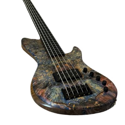 Alpher Instruments MAKO ELITE FRETLESS 2017 - NATURAL OIL | Reverb