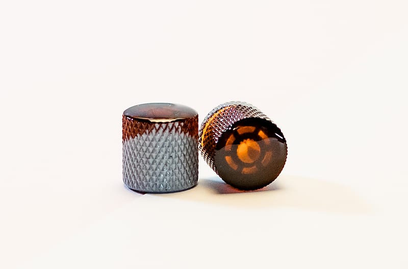 Tobacco/Grey Knurled Knob Duo / COARSE | Reverb UK