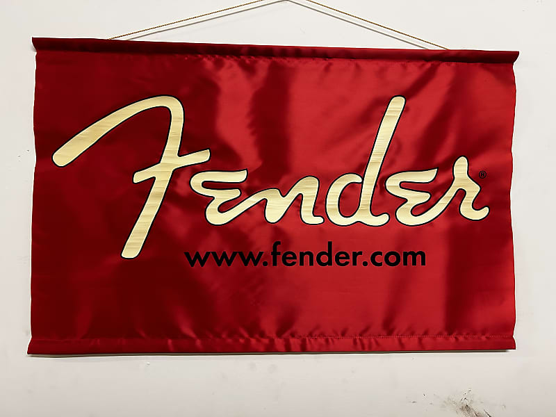 Fender Red Store Banner | Reverb