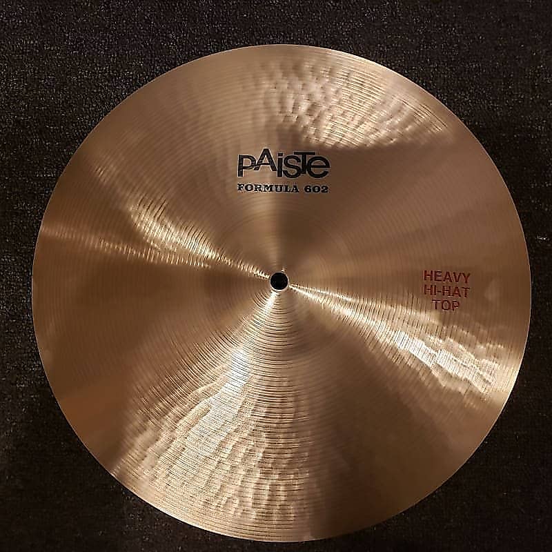Paiste 15" Formula 602 Classic Heavy Top Hi-Hat Traditional | Reverb