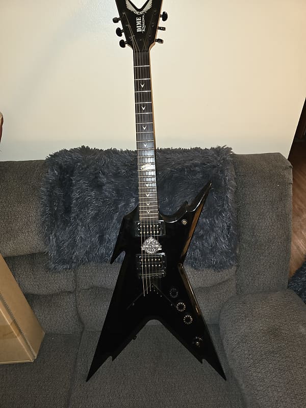 Dean Dime Razorback 2008 - Black | Reverb