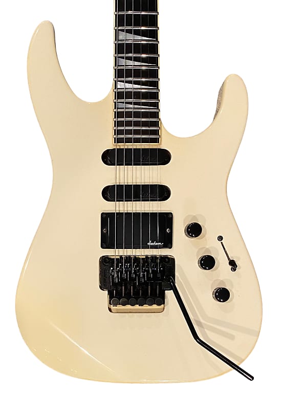 Jackson SL-1 Soloist HSS - USA - 1990 - Pearl White w/ OHSC | Reverb