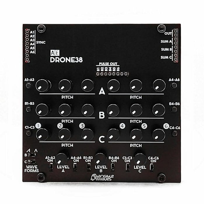Tangible Waves AE Modular Drone 38 Sound Generator Module | Reverb