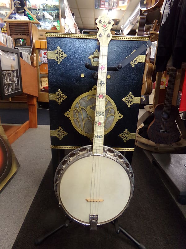 GRETSCH 4 STRING IRISH TENOR BANJO 1920'S | Reverb